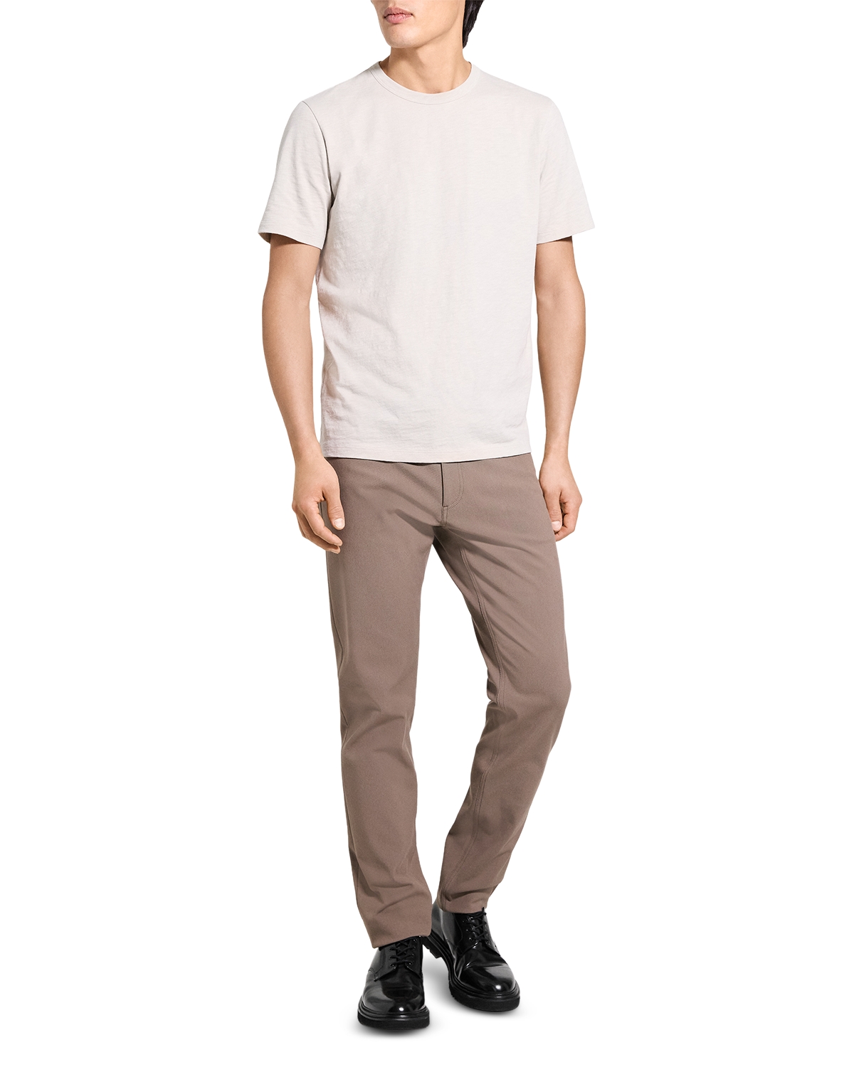 THEORY essential tee in cosmos slub cotton